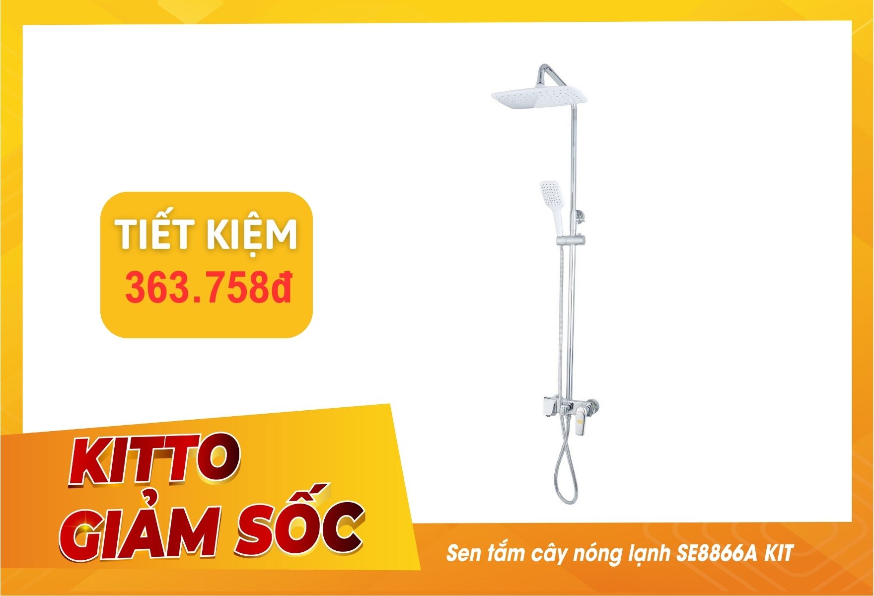 Sen tắm cây nóng lạnh Kitto SE8866A
