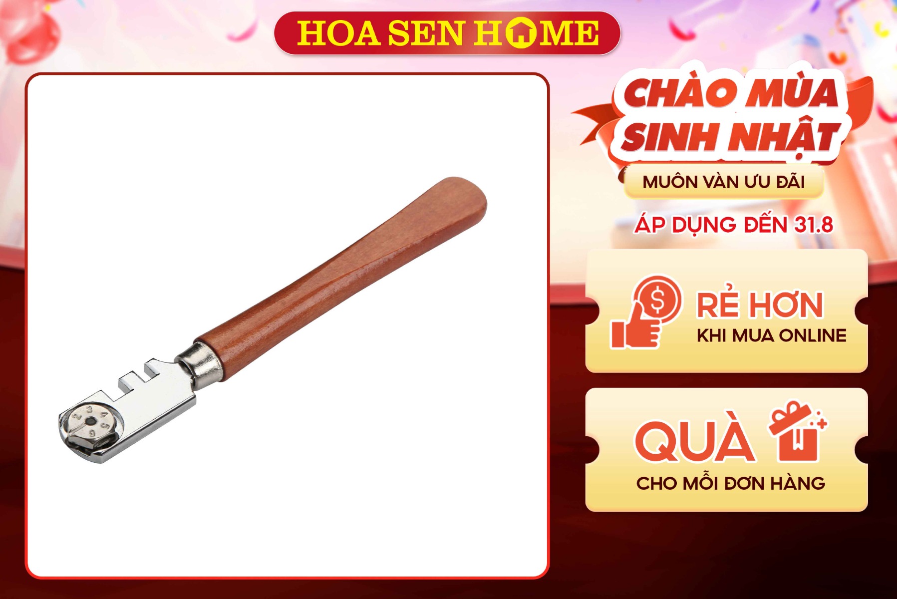 Dao cắt kiếng 41030 Tolsen