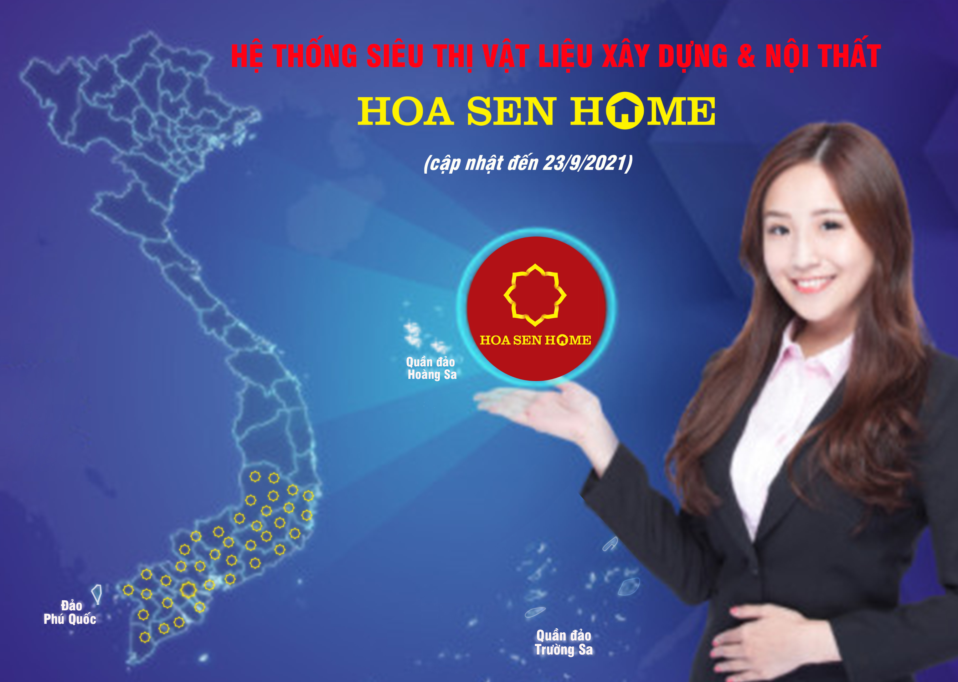 Siêu Thị Hoa Sen Home Nơi Mua Sắm Hàng Nghìn Mặt Hàng Vật Liệu Xây Dựng Và Nội Thất